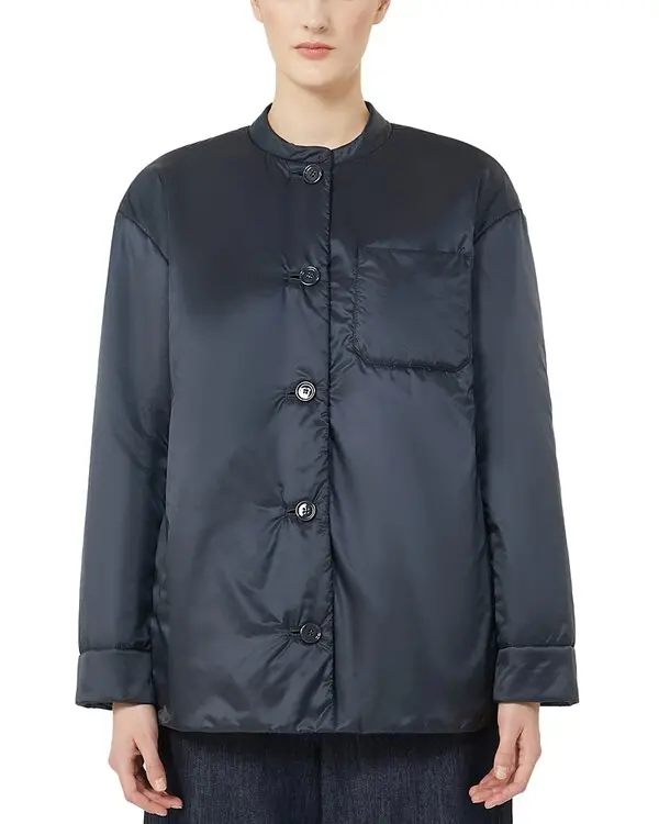 Max Mara Picasso Quilted Jacket - Midnightbl