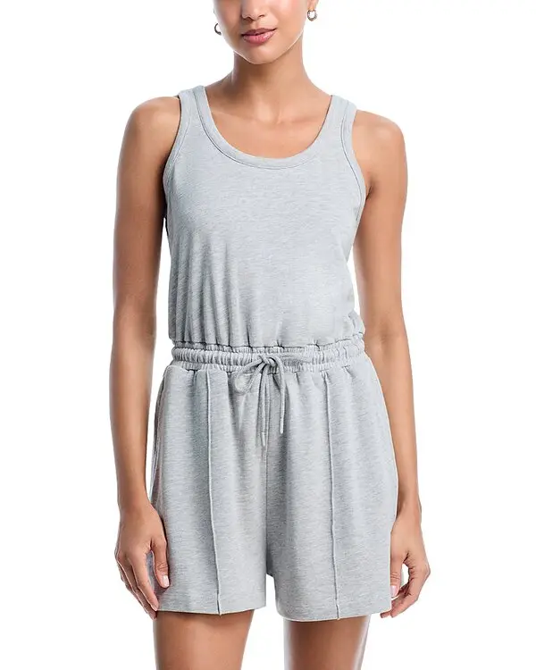 Sweaty Betty After Class Romper - Light Grey