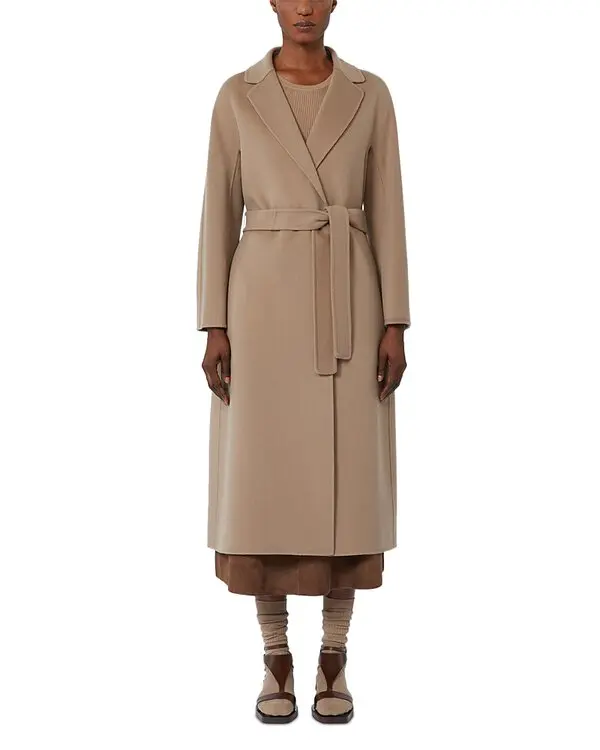 Max Mara Wool Midi Coat - Turtledove