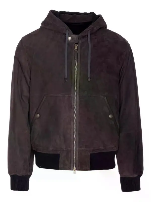 TOM FORD Hooded Zip-front Jacket