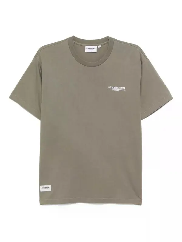 CHOCOOLATE Logo-printed T-shirt - Green