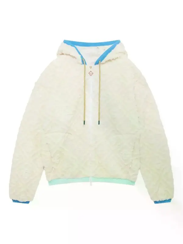Casablanca Shearling Jacket - White