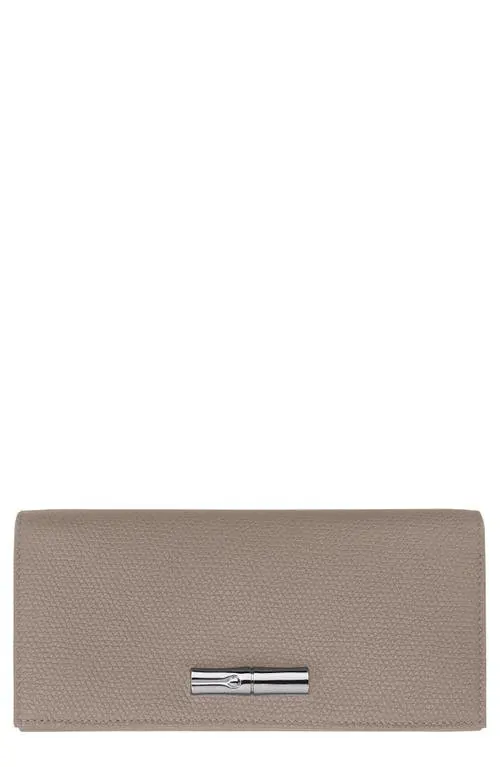 Longchamp Le Roseau Long Continental Wallet - Clay