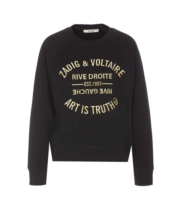Zadig&Voltaire Crewneck Sweatshirt - Black