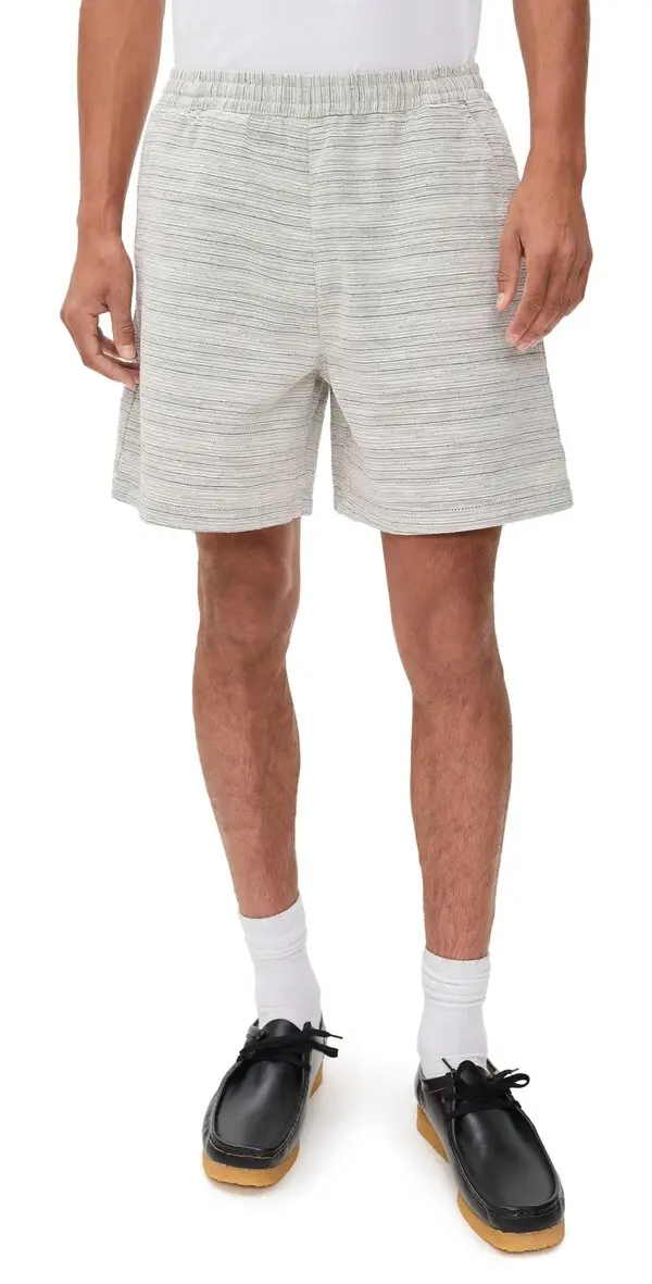 Carhartt Work In Progress Gellar Shorts 6.25 - Gellar Stripe/wax (rinsed)