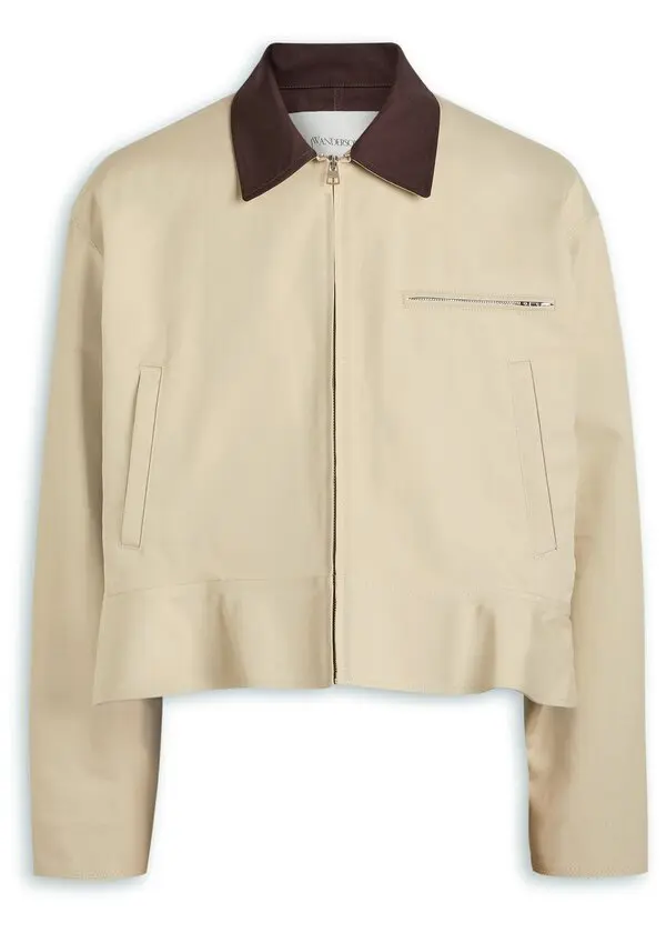 JW Anderson Cotton Jacket - Cream