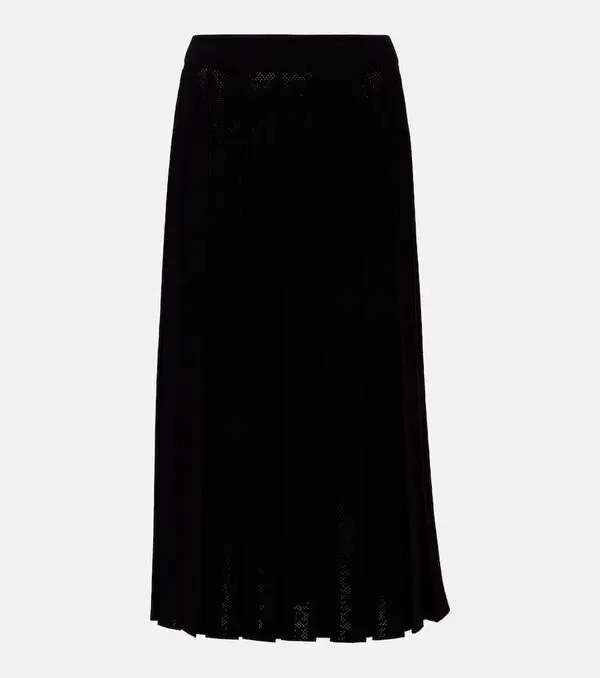 Tory Burch Pleated Midi Skirt