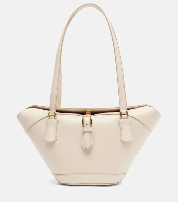 Dolce & Gabbana Capri Medium Leather Tote Bag - Beige