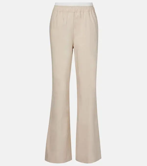 Simkhai Bristol Wide-leg Linen-blend Pants