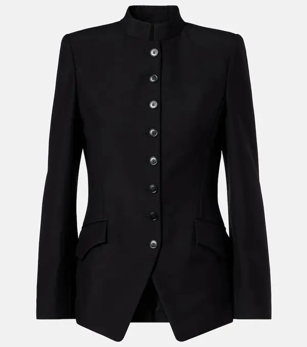 Alexander McQueen Wool And Mohair Blazer