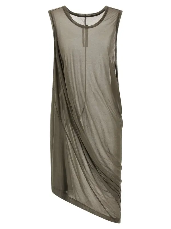 Rick Owens Anthem Tank Top - Gray