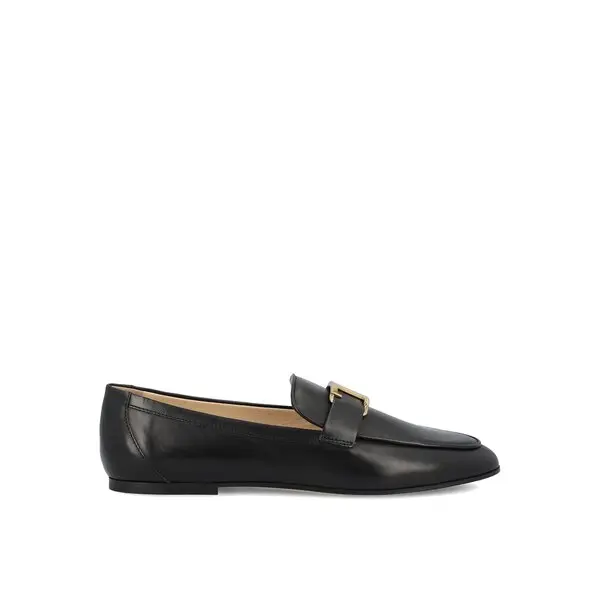 TOD'S T Timeless Leather Loafers