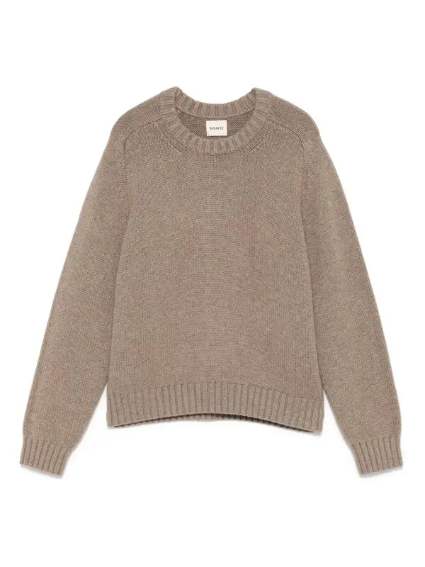 Khaite Cashmere Jumper - Beige