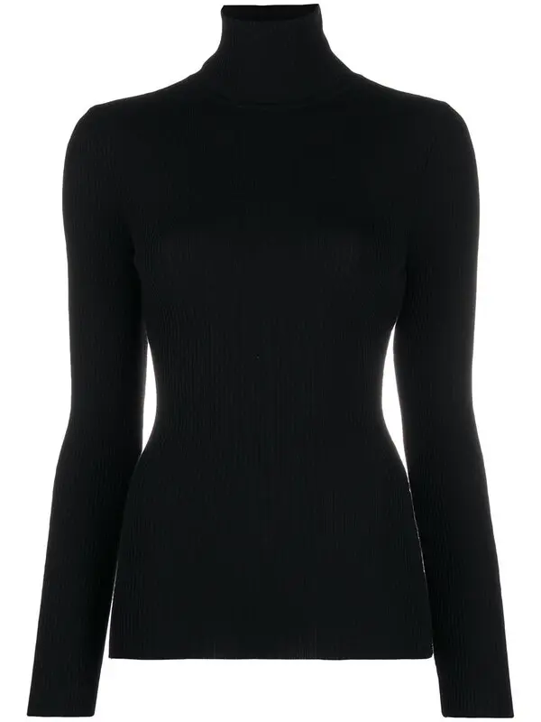 Wolford Wool Turtleneck Sweater - Black