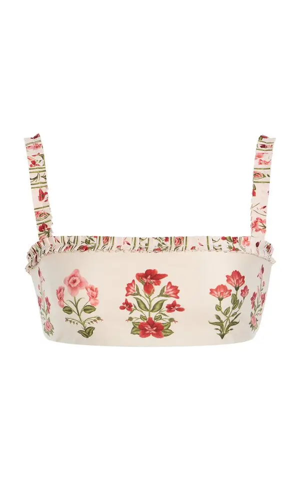Agua Bendita Olmo Bikini Top - Print