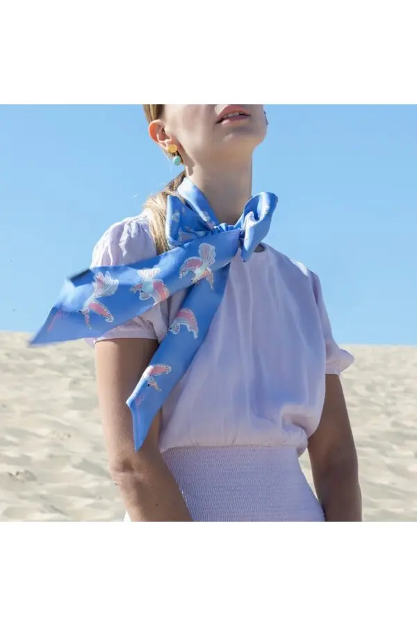 PETRUSSE Diane Long Printed Ribbon