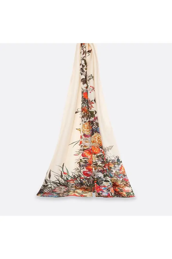 PETRUSSE Silk Scarf Cascade