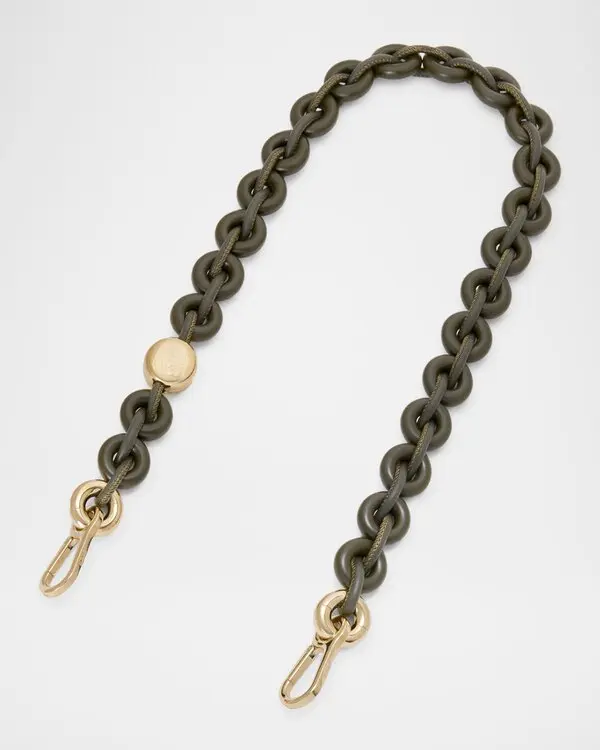 Loewe Donut Chain Shoulder Strap - Dkgrn