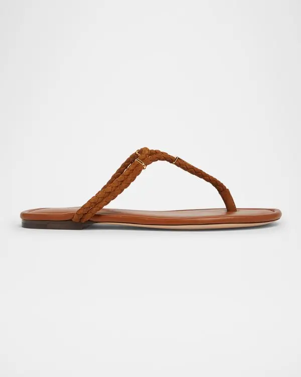TOM FORD Lily Suede Thong Sandals