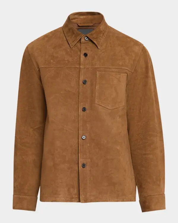 Theory Suede Overshirt