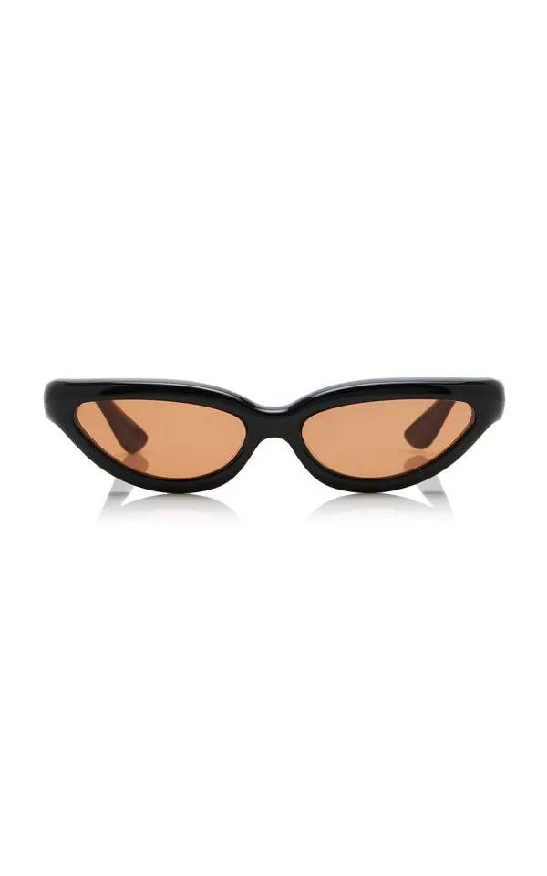 PORT TANGER Fanna Cat-eye Sunglasses - Black