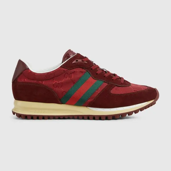 Gucci Screener Re-motion Sneakers - Red