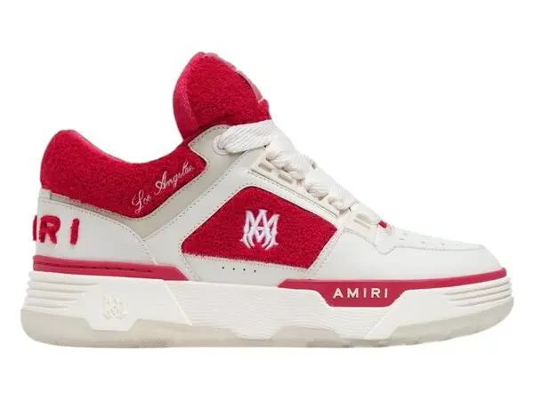 Amiri Ma-1 Varsity Sneakers - White/red