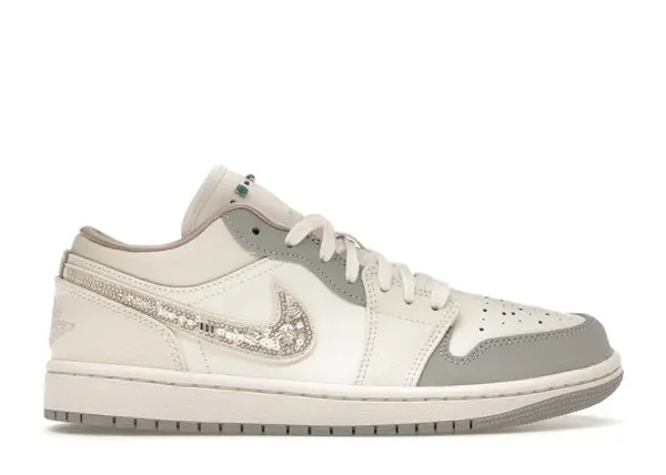 JORDAN 1 Low Sneakers - Sail/off Noir/soft Pearl