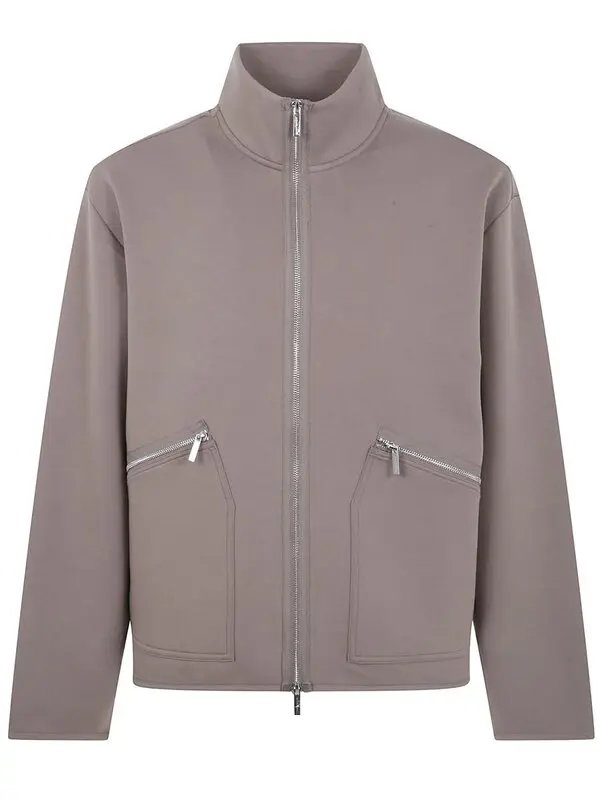 Michael Kors Polished Db Knit Fz Mock