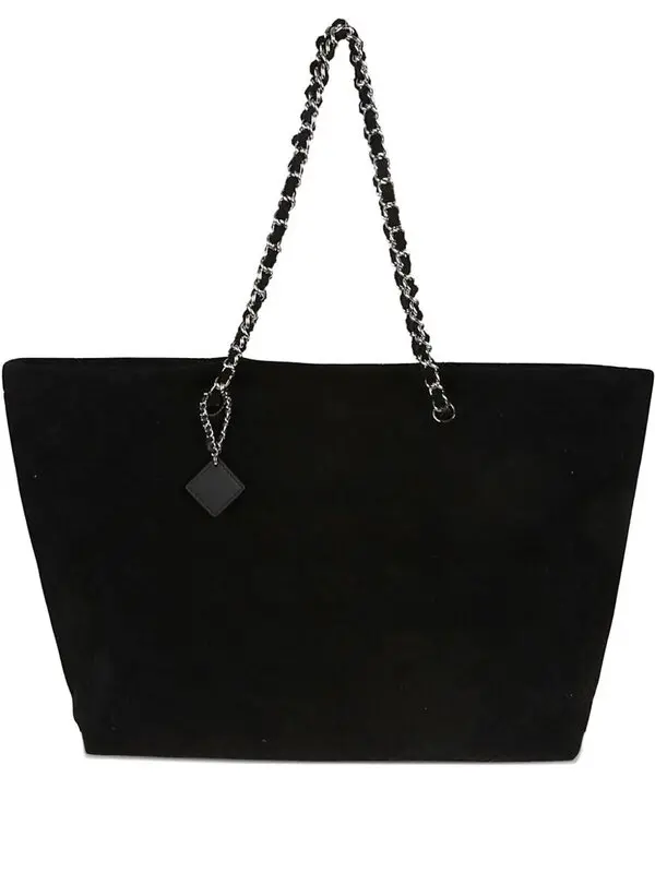 Tory Burch Ella Terry Cotton Tote Bag - Black