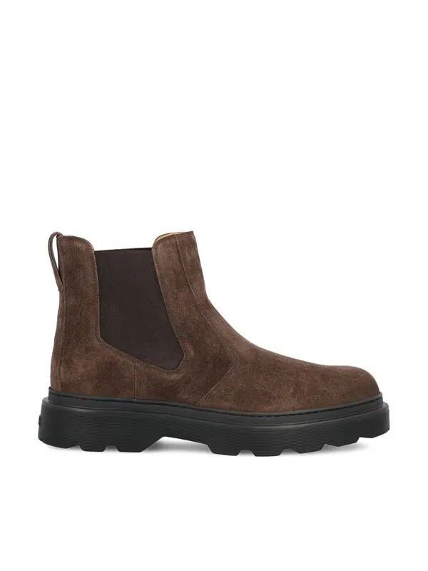 TOD'S Suede Chelsea Boots