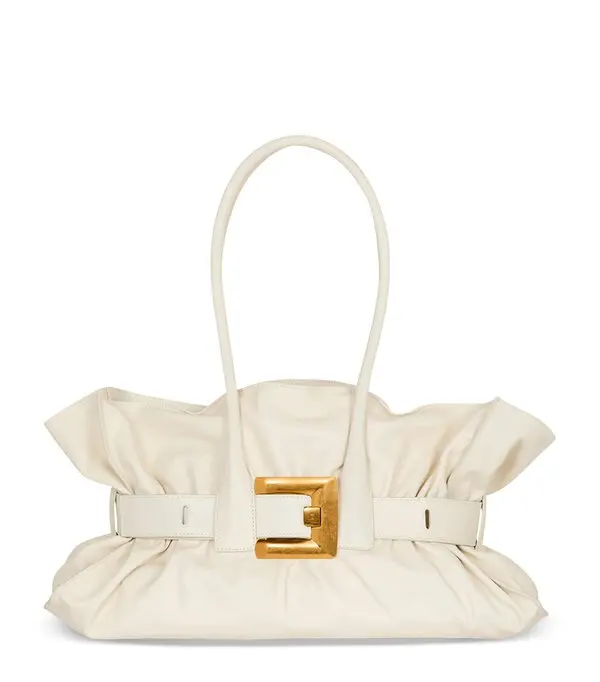 Balmain Large Leather Anthem Shoulder Bag