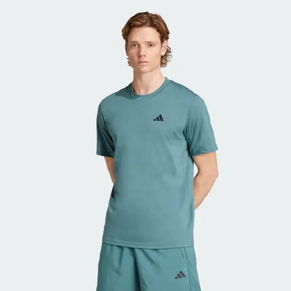Adidas Train Essentials Feelready Training Tee Preloved Teal