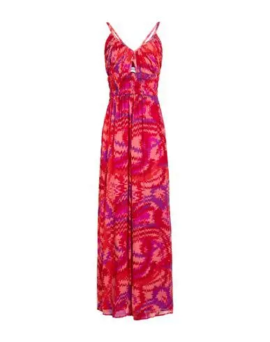 DONDUP Crepe Flared Maxi Dress