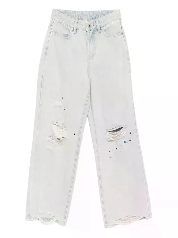 MUSIUM DIV. Distressed Jeans - Blue