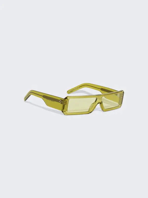 Rick Owens Concordians Geth Sunglasses - Yellow