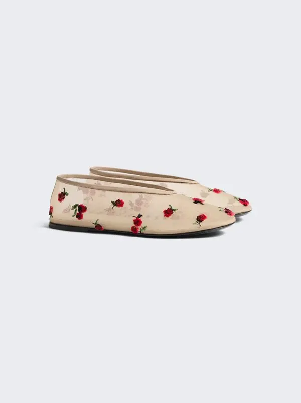 Khaite Marcy Flat - Cream