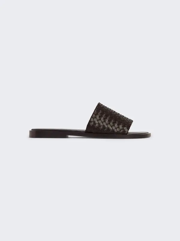 Bottega Veneta Elio Intrecciato Mule Sandal