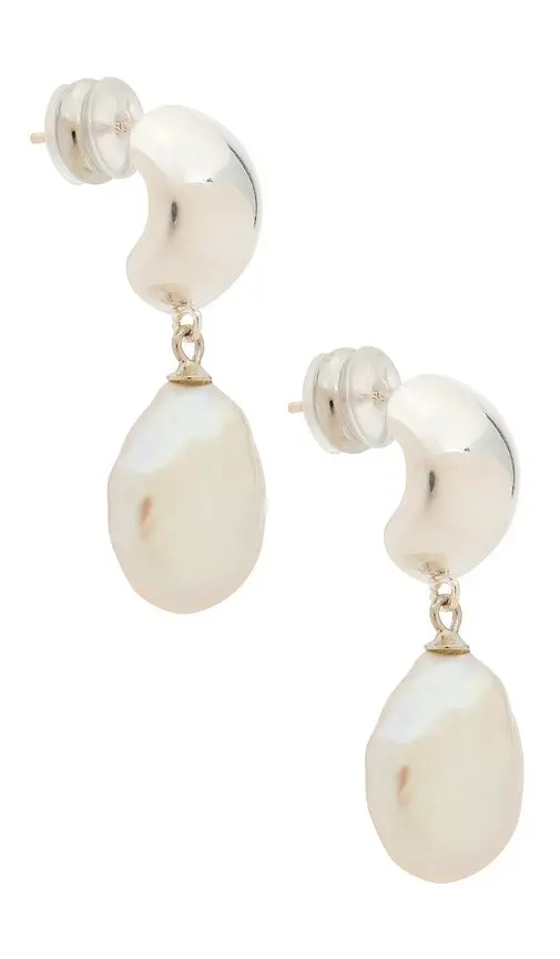 Shashi Spencer Pearl Drop Earrings