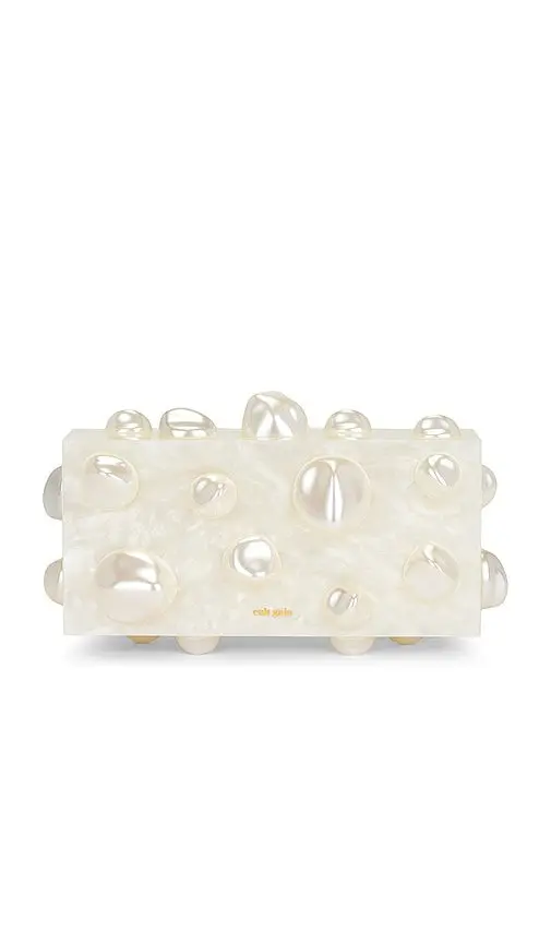 Cult Gaia Orbs Clutch - Ivory