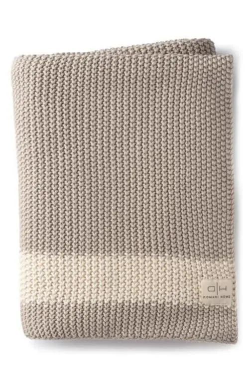 DOMANI HOME Pale Whisper Throw Blanket