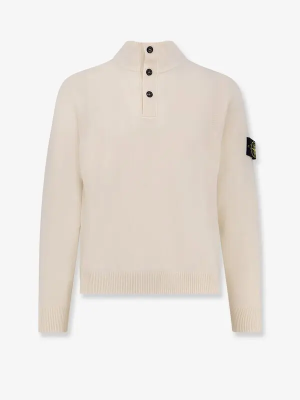 Stone Island Virgin Wool Blend Sweater