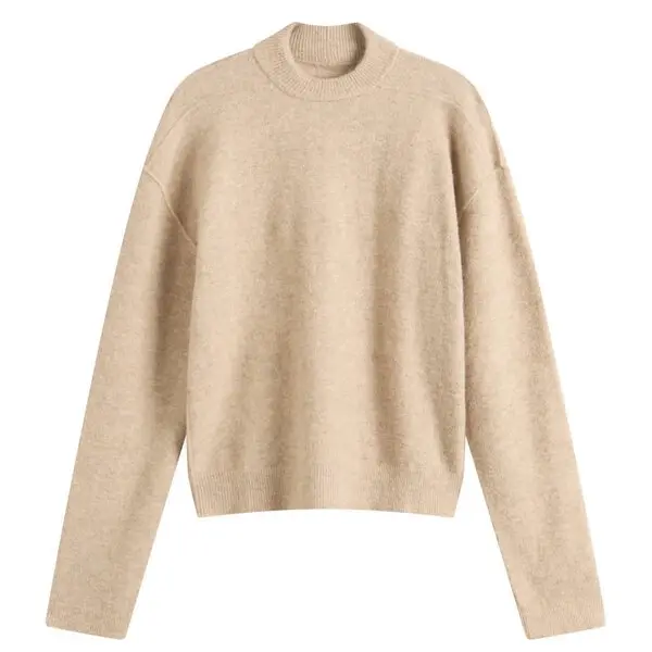 Rick Owens Tommy Long Sleeve Knitted Top