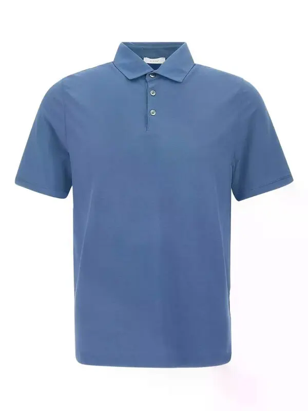 DIKTAT Cotton Polo Shirt - Blue