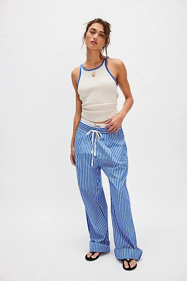 Denimist Striped Pj Pants