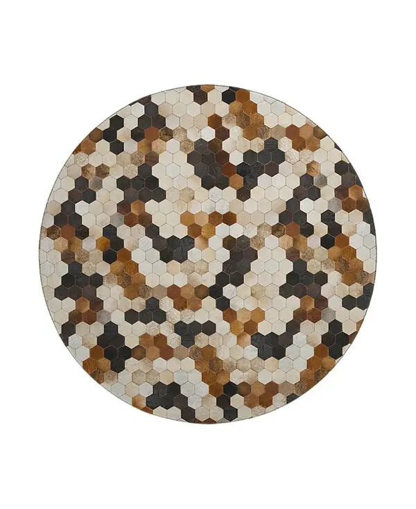 DALYN RUG COMPANY Dalyn Bozeman Bm9 Round Area Rug, 8' X 8 - Dune