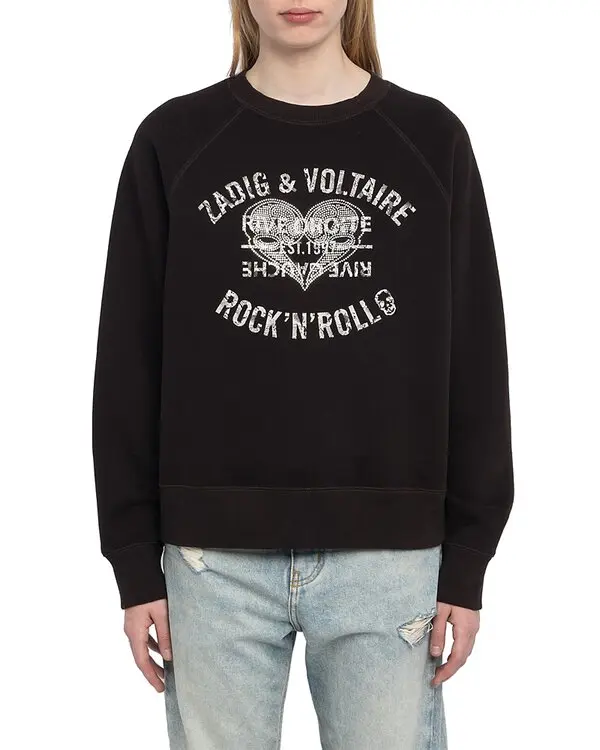 Zadig&Voltaire Blason Heart Sweatshirt