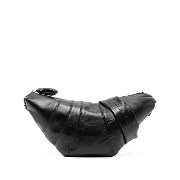 LEMAIRE Panelled Lambskin Bag - Black
