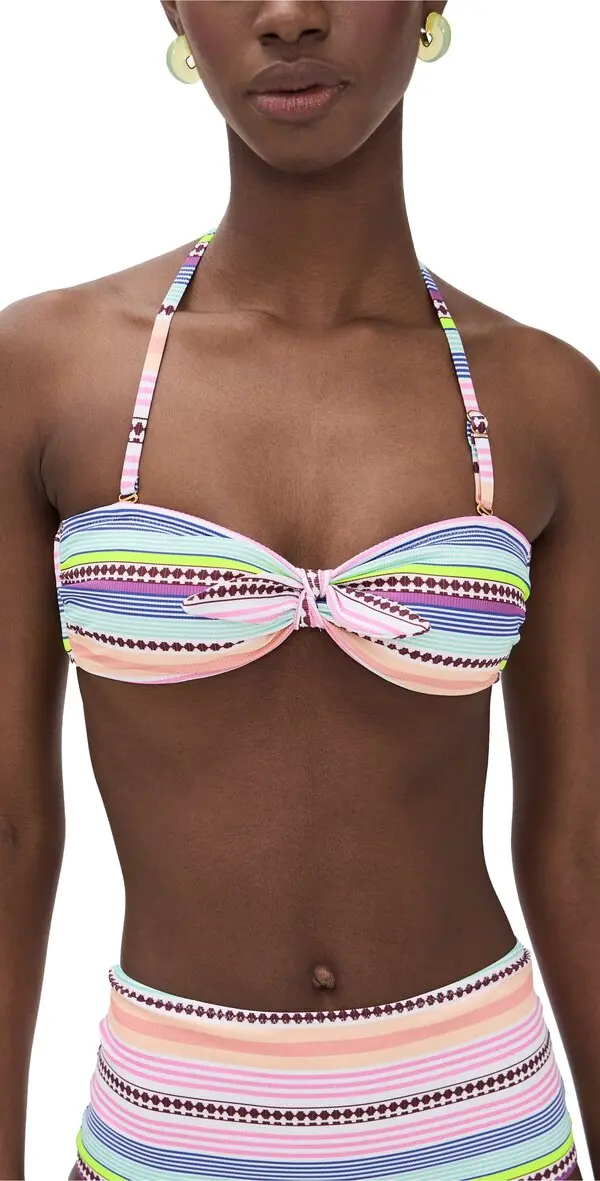 LEMLEM Ava Bandeau Top - Cirq Citrus