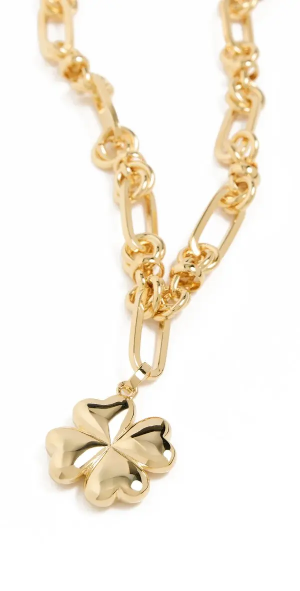 MARTHA CALVO Clover Pendant Necklace